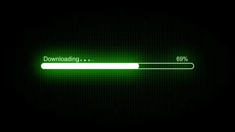 Digital Download Progress Bar Animated, ... | Stock Video | Pond5