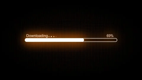 Digital Download Progress Bar Animated, ... | Stock Video | Pond5