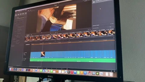 Digital editing timeline fills the scree... | Stock Video | Pond5