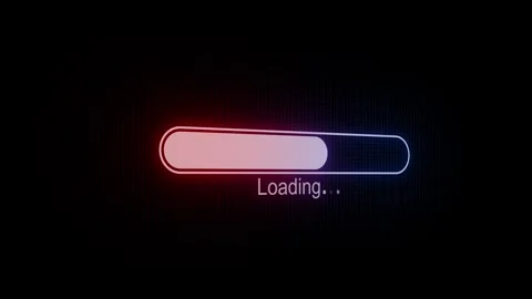 Digital Elegant Loading Animation Bar, S... | Stock Video | Pond5