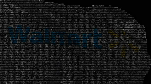 Digital flag with Walmart logo on the sc... | Stock Video | Pond5