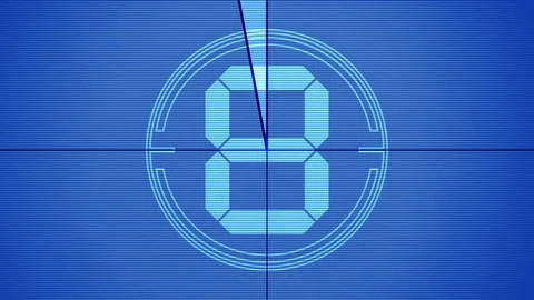 Counter Countdown Leader Stock Footage ~ Royalty Free Stock Videos | Pond5