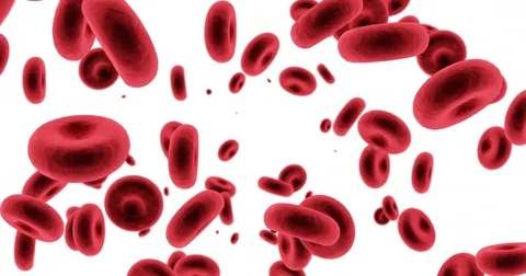 Digital generated red blood cells agains... | Stock Video | Pond5
