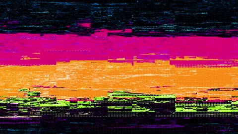 Digital Glitch As Overlay Effect. Tv No ... | Stock Video | Pond5