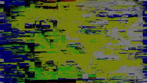 Digital Glitch As Overlay Effect. Tv No ... | Stock Video | Pond5