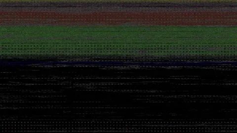 Digital Glitch As Overlay Effect. Tv No ... | Stock Video | Pond5