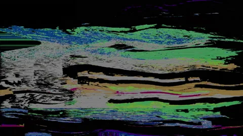 Digital Glitch As Overlay Effect. Tv No ... | Stock Video | Pond5