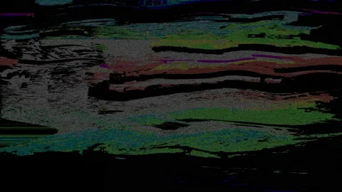 Digital Glitch As Overlay Effect. Tv No ... | Stock Video | Pond5