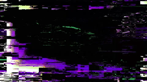 Digital Glitch As Overlay Effect. Tv No ... | Stock Video | Pond5