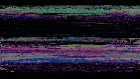 Digital Glitch As Overlay Effect. Tv No ... | Stock Video | Pond5