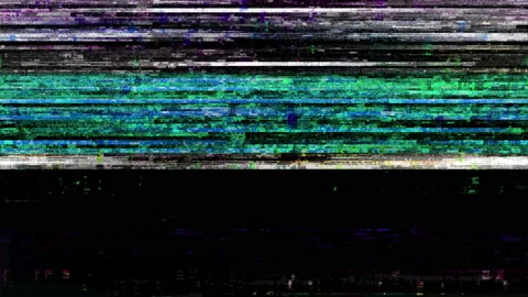 Digital Glitch As Overlay Effect. Tv No ... | Stock Video | Pond5