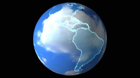 Flat Global Map Stock Videos – Royalty-Free HD & 4K Videos | Page 3