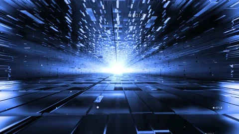 Digital Grid Technology Background 4k | Stock Video | Pond5