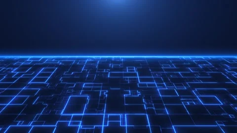 Digital grid. wireframe net. 80s, 90s Re... | Stock Video | Pond5