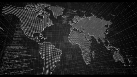 High Tech Map Wallpaper World Map Wallpaper For Nursery | Morphico