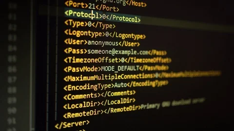 Html Code Background Stock Footage ~ Royalty Free Stock Videos | Pond5