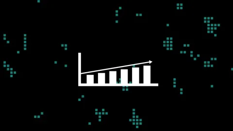 A digital illustration of a white bar gr... | Stock Video | Pond5