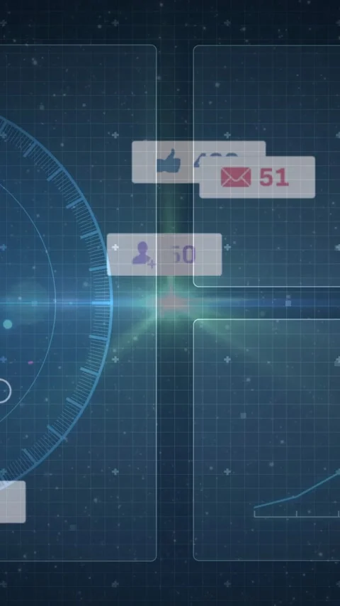 Digital Connectivity Interface Stock Videos – Royalty-Free HD & 4K ...