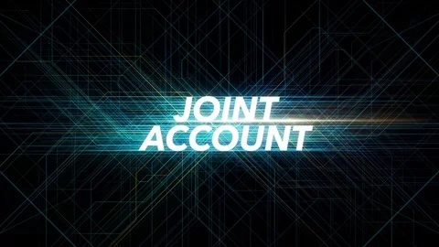Digital Lines Tech Word - JOINT ACCOUNT | Stock Video | Pond5
