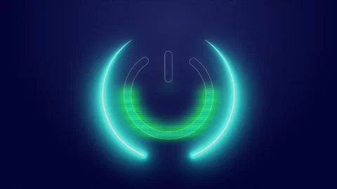 Digital Loading Icon loop ~ After Effects Project #254772950