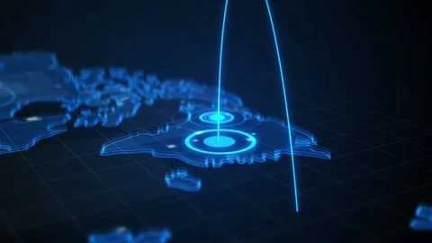 Digital Location Map Opener ~ After Effects #139473782