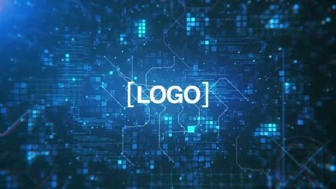 After Effects Template: Digital Logo Reveal #86478928