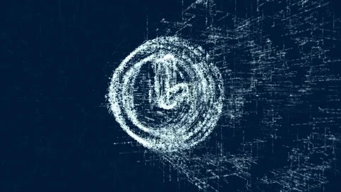digital Logo sign clock, loop news anima... | Stock Video | Pond5