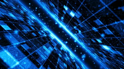 Digital map background for sci fi techno... | Stock Video | Pond5