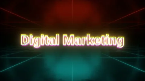 Digital Marketing Background Stock Video Footage | Royalty Free Digital ...