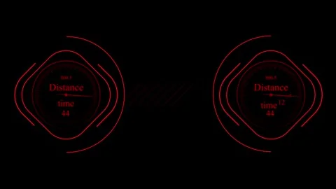 Digital meter box icon. Distance time me... | Stock Video | Pond5