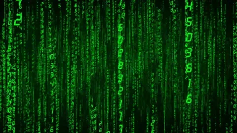 Digital Motion Background Techno Matrix ... | Stock Video | Pond5