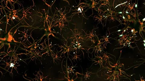 Digital Motion Graphic of Neuron Cells- ... | Stock Video | Pond5