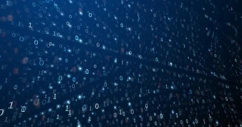 Digital Numbers Animation | Stock Video | Pond5