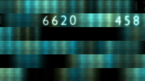Digital numbers background - digital ani... | Stock Video | Pond5
