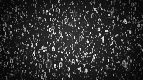 Digital numbers background | Stock Video | Pond5