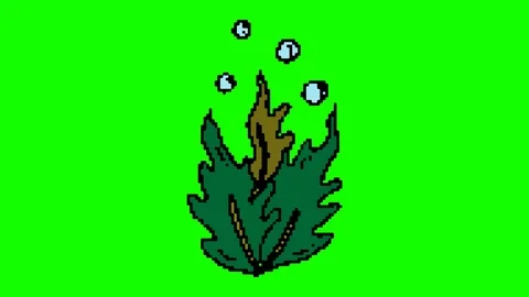 digital pixel art animation green screen... | Stock Video | Pond5