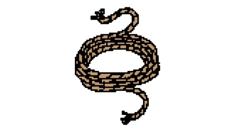 digital pixel art animation white screen... | Stock Video | Pond5