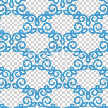 Digital png illustration of blue pattern on transparent background ...