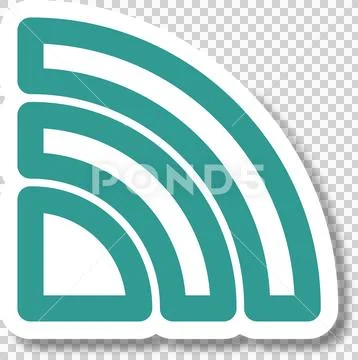 Digital png illustration of network range symbol on transparent ...
