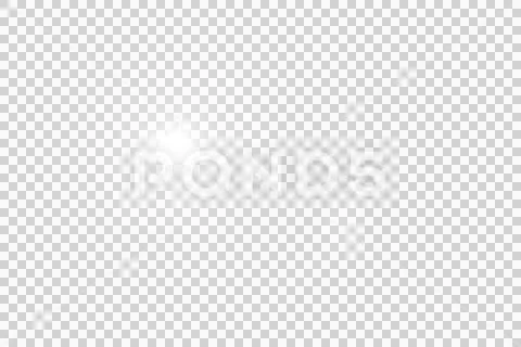 Digital png illustration of shiny lens flare effect on transparent ...