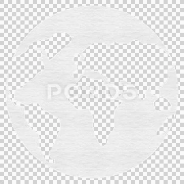 Digital png illustration of white globe on transparent background ...