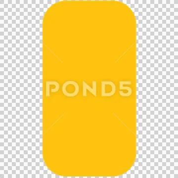 Digital png illustration of yellow label on transparent background ...