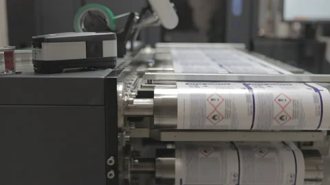 Printing Labels Stock Videos – Royalty-Free HD & 4K Videos