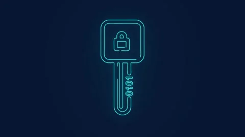 Encryption Key Stock Footage ~ Royalty Free Stock Videos | Pond5