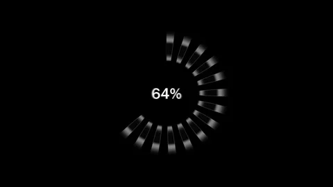 Digital progress bar concept animation l... | Stock Video | Pond5