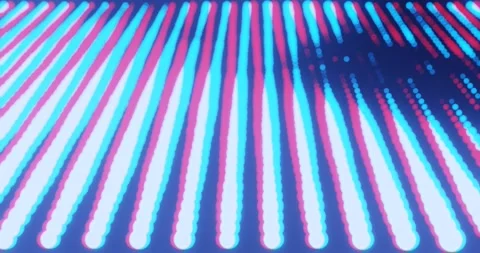 Digital Rain: Abstract Blue Dot Matrix B... | Stock Video | Pond5