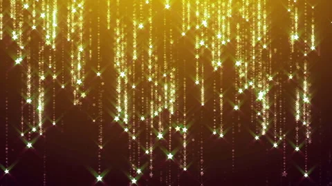 Digital rain of falling stars from the m... | Stock Video | Pond5