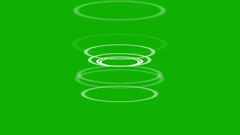 Digital rings green screen motion graphi... | Stock Video | Pond5