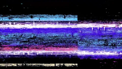 Digital shapes as overlay effect. Noise ... | Stock Video | Pond5