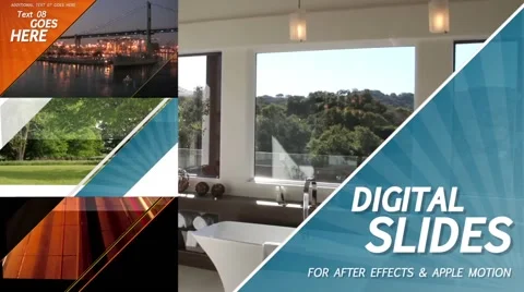 After Effects: Digital Slides - After Effects Template #48336193